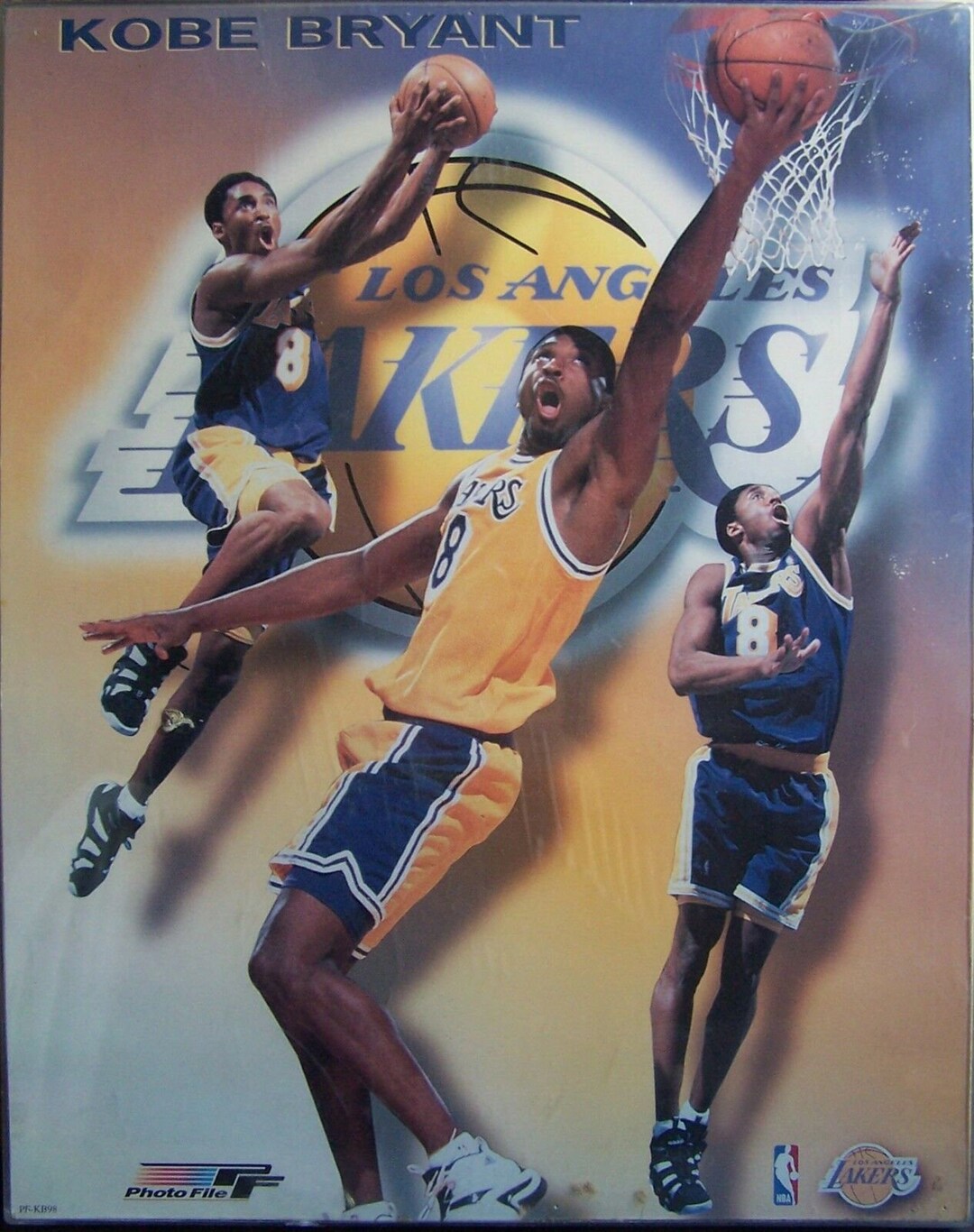 Buy KOBE BRYANT NBA Lakers Poster Photo File Pf-kb98 Framed Plexi 16 X ...