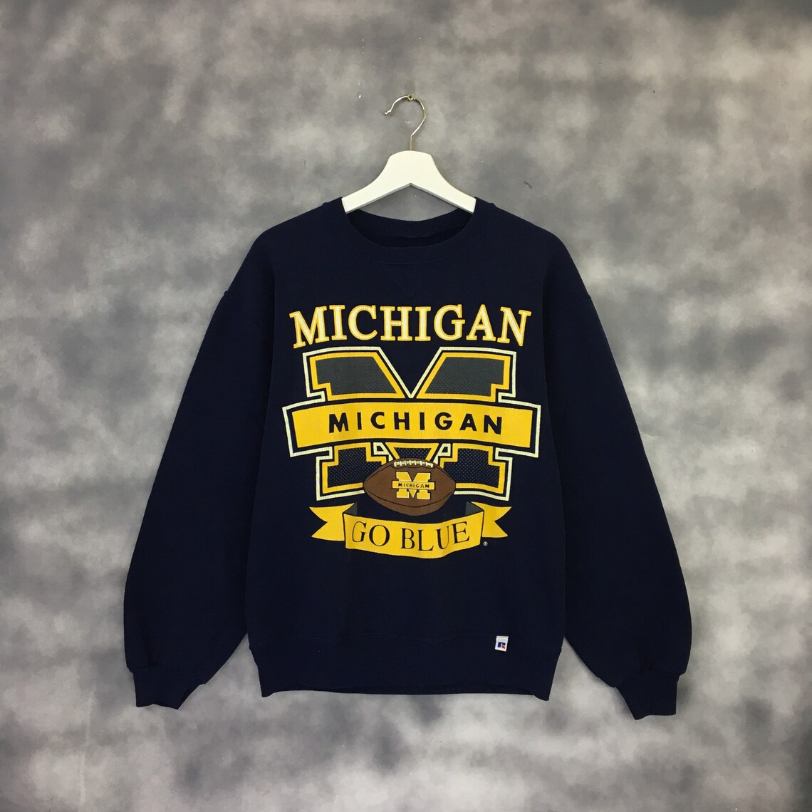 Vintage University of Michigan Sweatshirt Jumper Pullover Sweater - Etsy