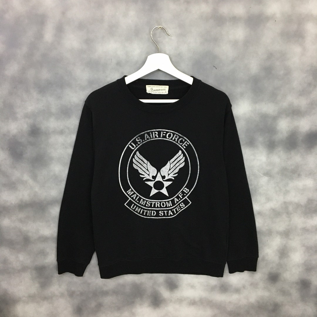 Pick USA Air Force USAFA Sweatshirt Malmstrom A.F.B Based Crewneck ...