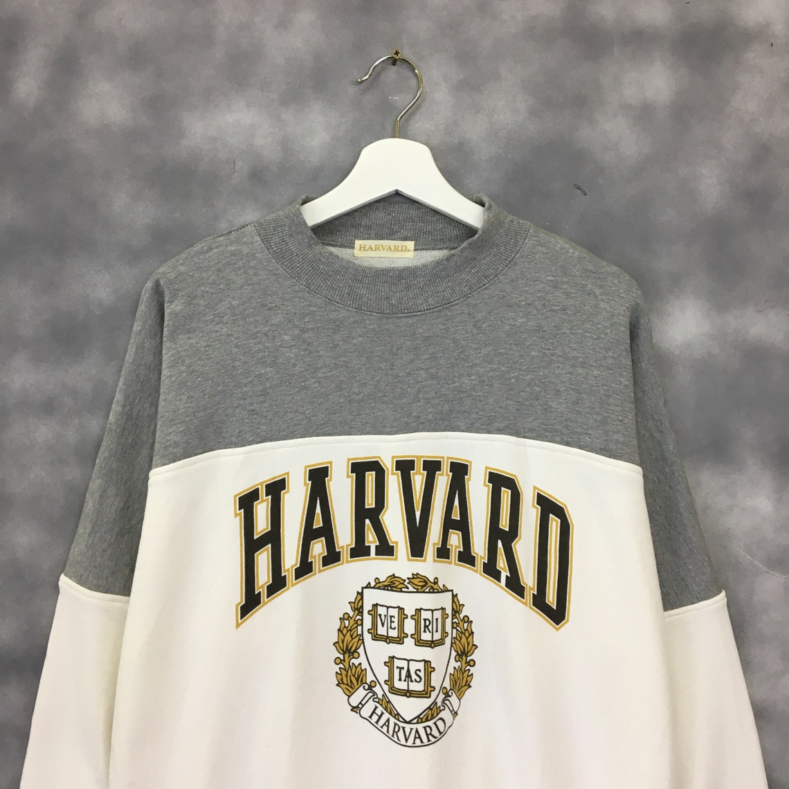 Rare !!! Vintage 90s Harvard University Sweatshirt University of ...