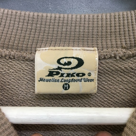RARE !! Vintage 90s Piko Floral Surf Brand Sweatshirt… - Gem