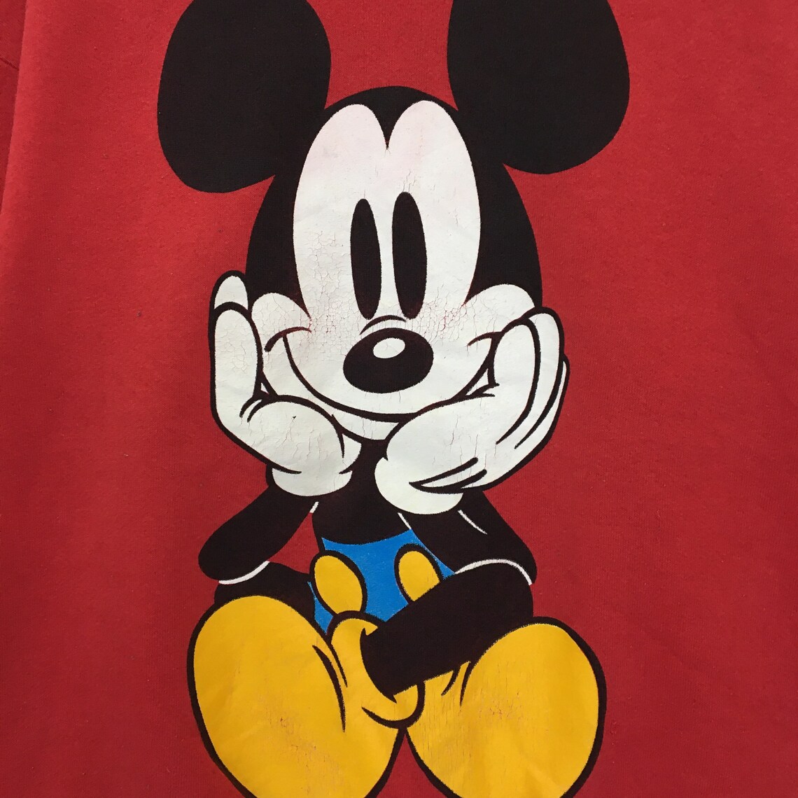 Rare !!! Vintage 90s Mickey Mouse Sweatshirt Mickey Mouse California ...