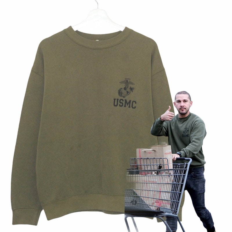Usmc Sweatshirt - Etsy