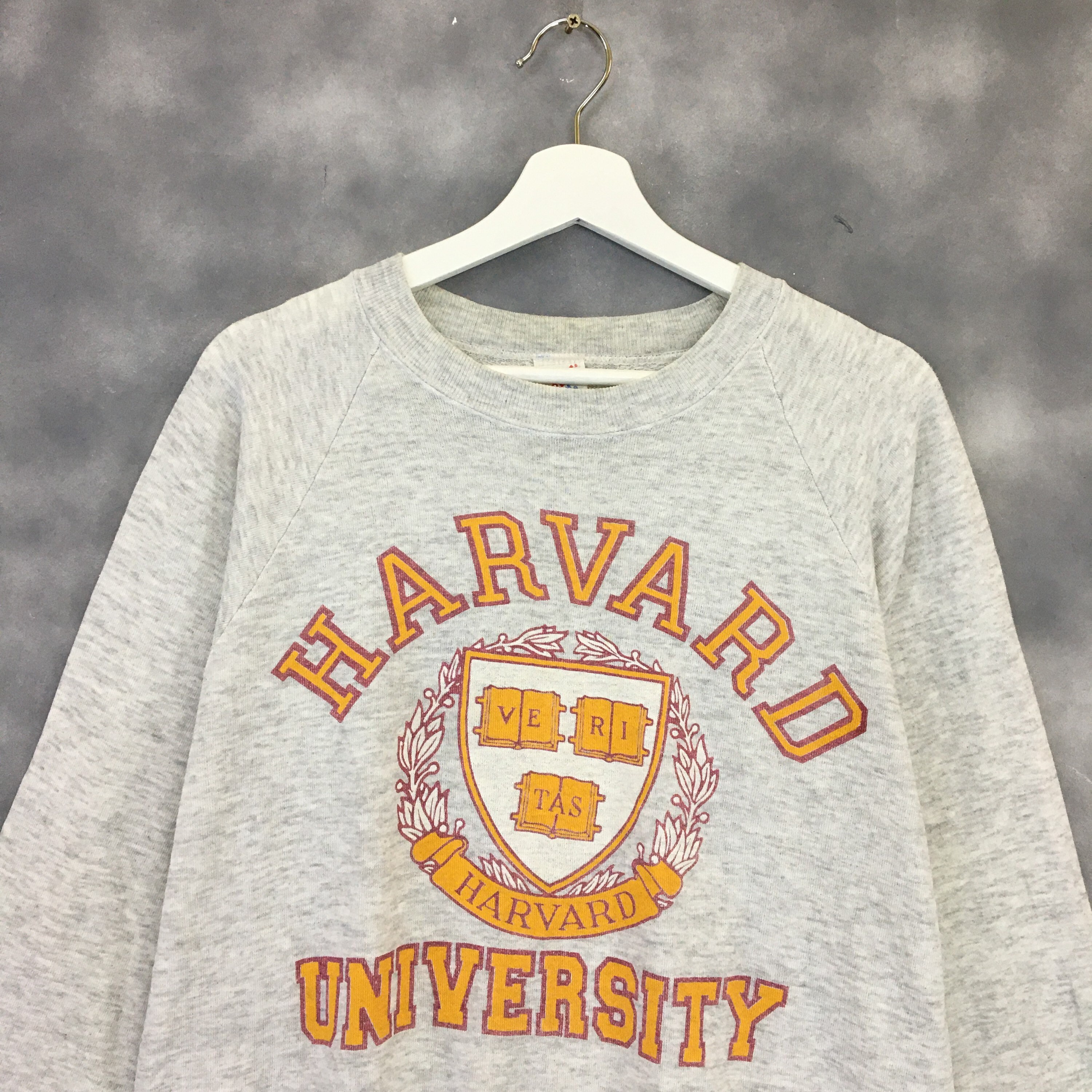 Rare !!! Vintage 80s Harvard University Sweatshirt University of ...