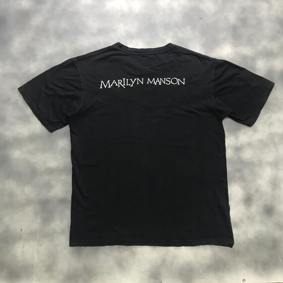 VINTAGE 90s Marilyn Manson Rock Metal Band Tees - Gem
