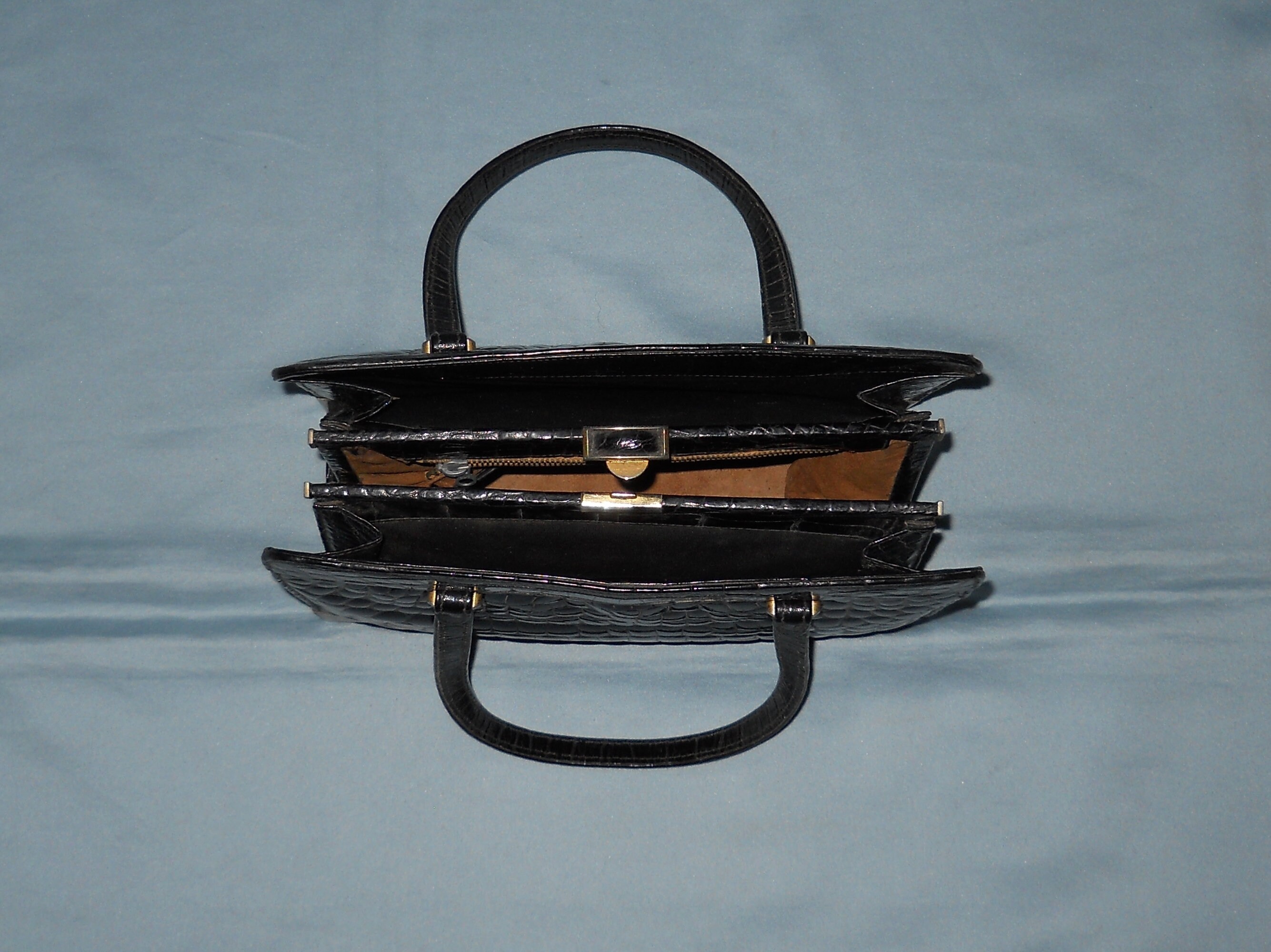 Authentic Vintage Handbag Genuine Leather - Etsy