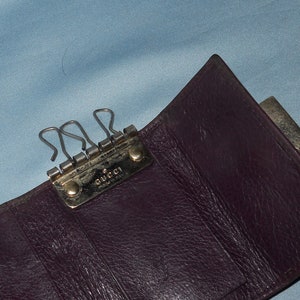 Authentic Vintage Gucci Keychain Genuine Leather - Etsy