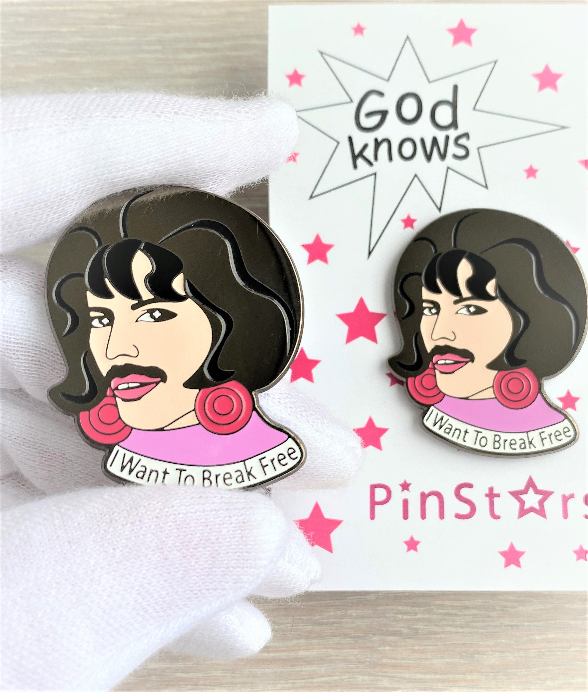 Creative Enamel Pin | Etsy