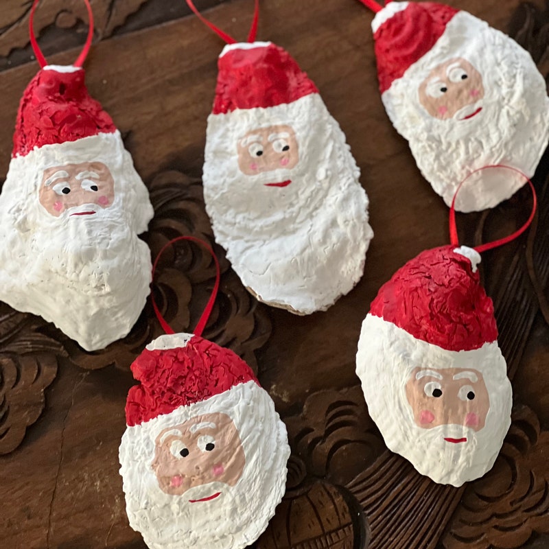 Santa Shells - Etsy