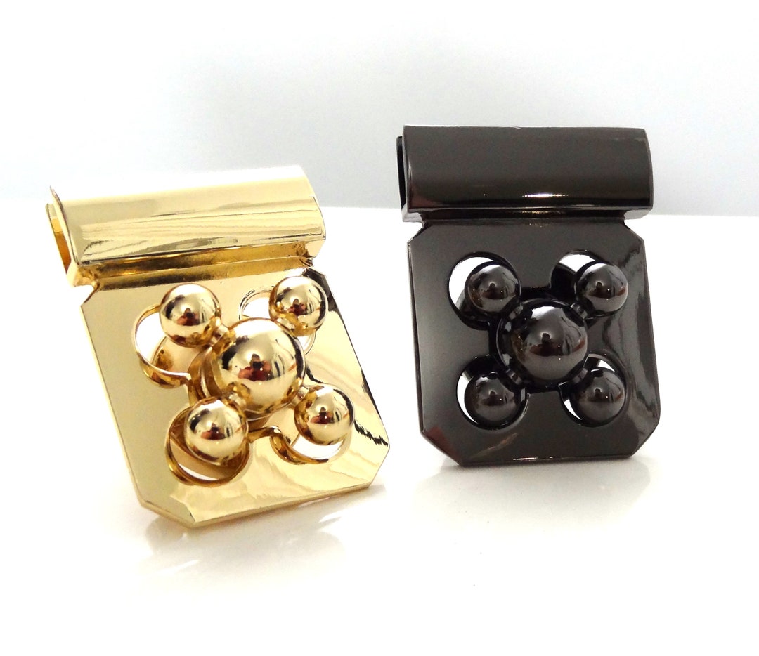 Bag Twist Locks // Bag Hardware // Bag Closure // Purse Lock //purse ...