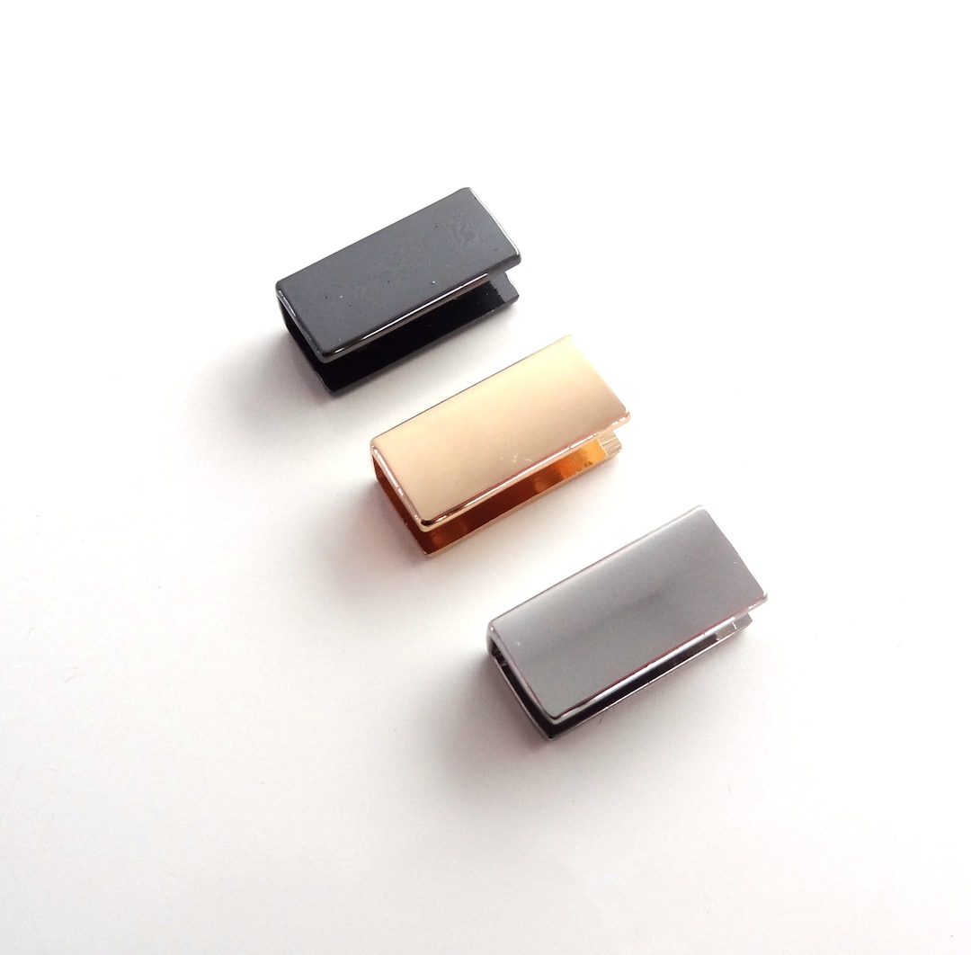 18mm Strap Ends // Metal Belt Tips // Purse Hardware // Bag Hardware ...