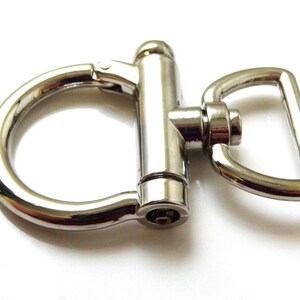 Heavy Duty Metal Trigger Release Hooks 25mm (1 Inch) // Swivel Snap ...