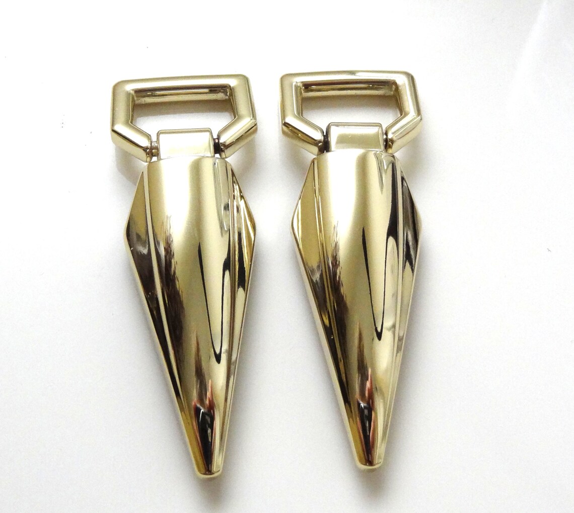 Elongated Handbag Strap Connectors - Set of Four //strap Hardware, Bag ...