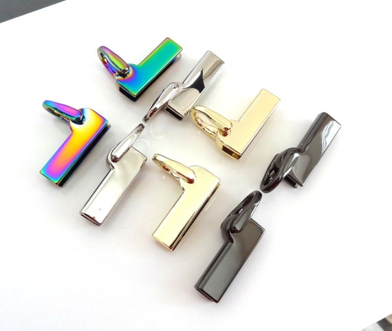 Open-end Side Clip Bag Connector Set of Two // Bag Hardware - Etsy