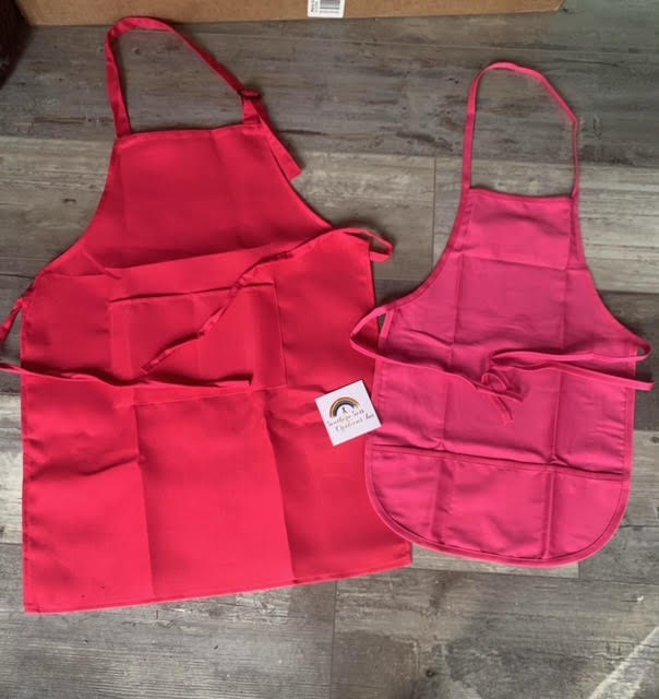 Big Kids Apron Big Sister Brother Cousin Custom Aprons | Etsy