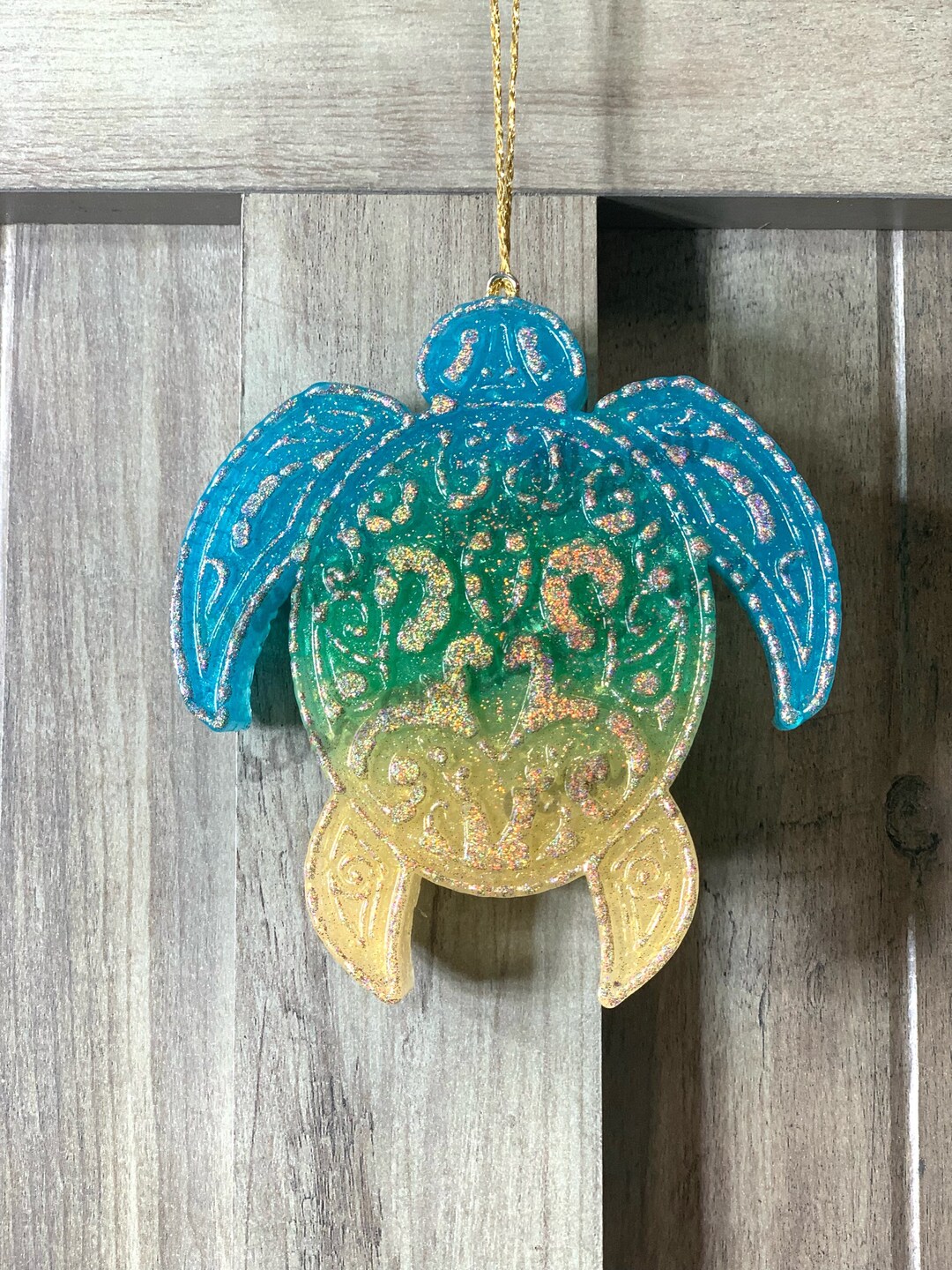 Beach Theme Sea Turtles Sand Castle Tropical Crab Freshie Car ...