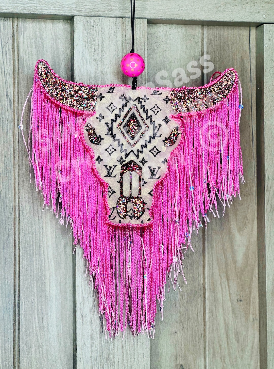 Boho Cow Steer Skull Freshie Car Scents Fancy Western Style Freshies - Etsy