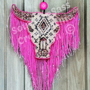 Boho ~ Cow Steer Skull ~ Freshie Car Scents ~ Fancy ~ Western Style ...