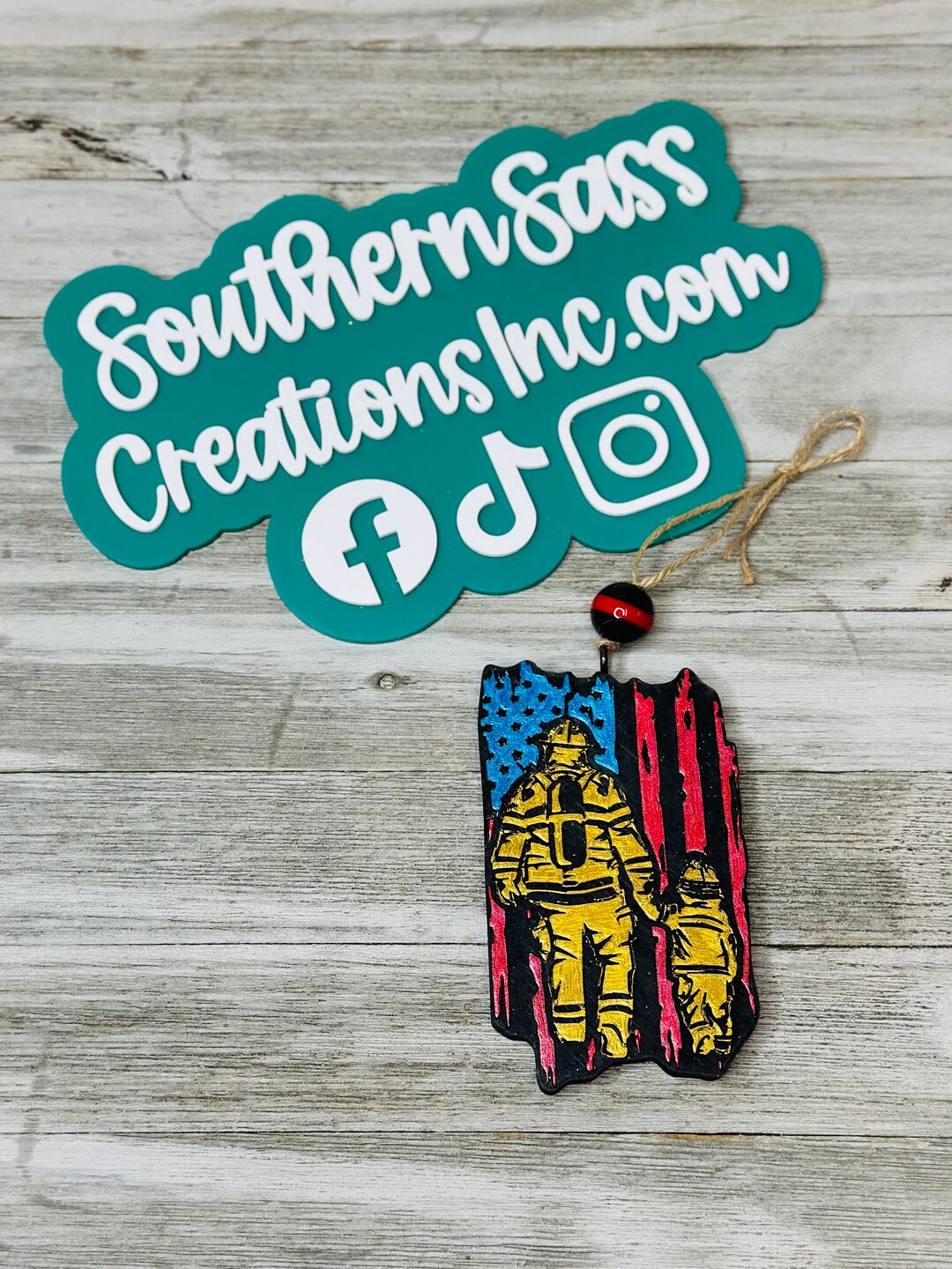 American Flag ~ Firefighter ~ Stars and Stripes ~ Freshie ~ Car Scents ...