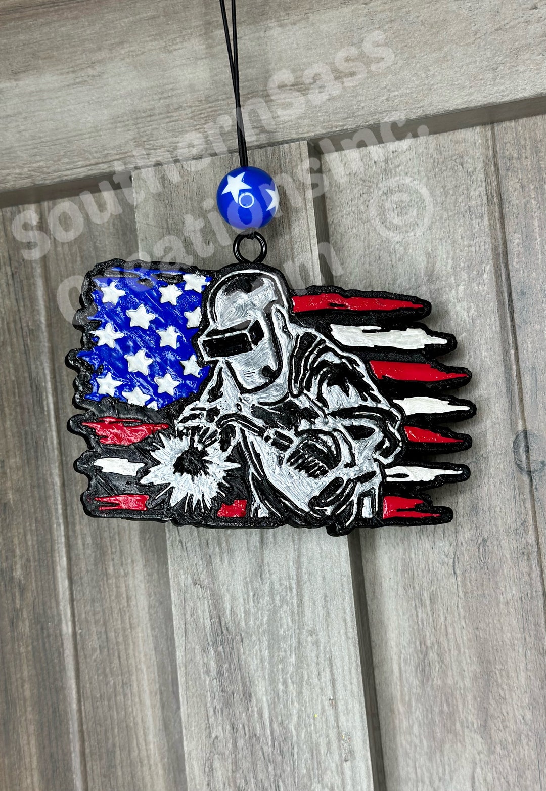 American Flag Welding Stars and Stripes Freshie Car Scents Welders ...