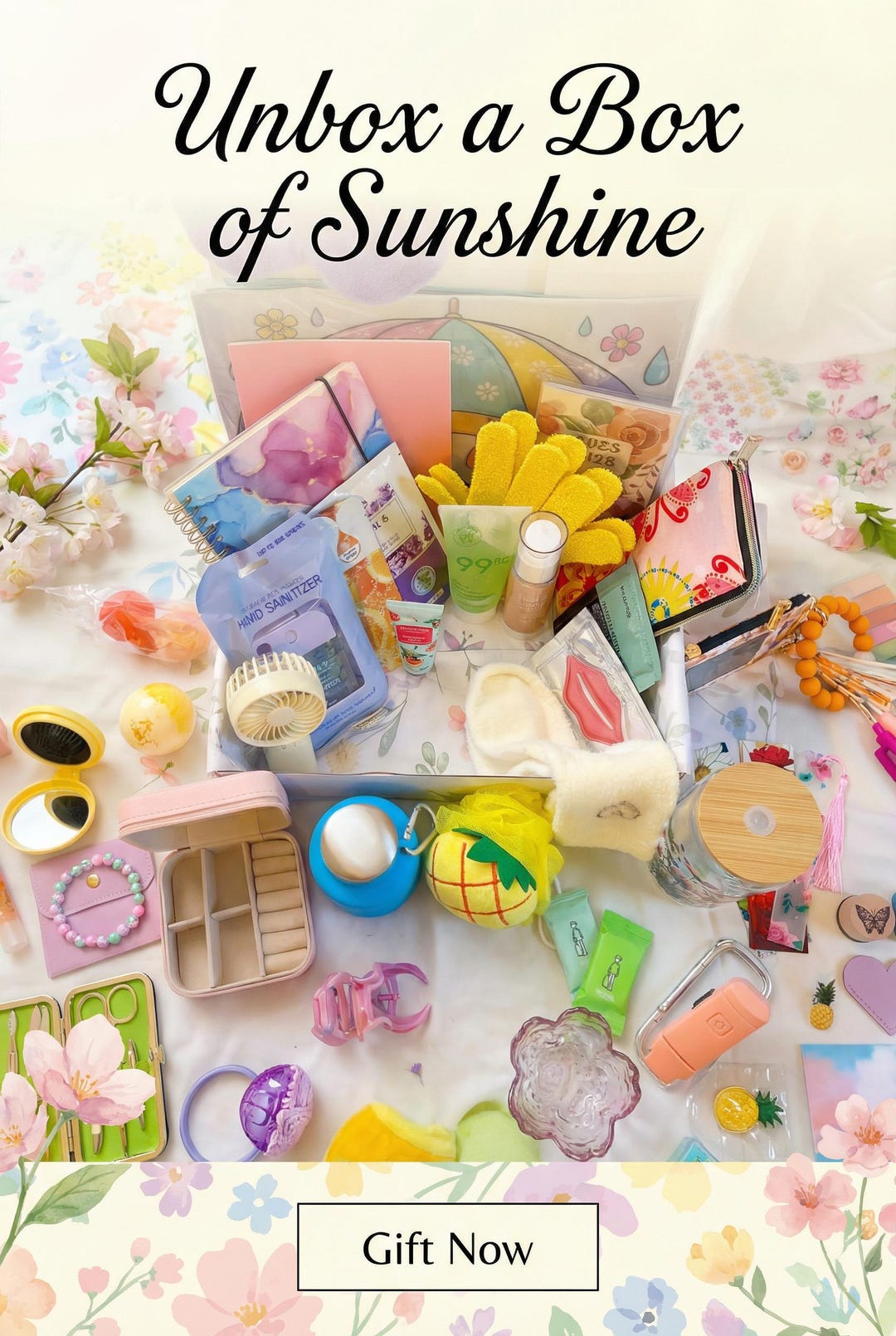 Hello Spring Gift Set — Pampering, Trinkets, and Pretty Accessories ...