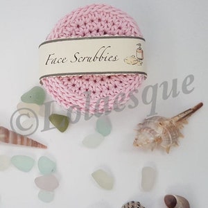 Crochet Pattern Spa Set, Face Scrubbies,soap Sock, Wash Cloth and ...