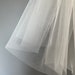 Short Full Veil With Narrow Bow - Etsy