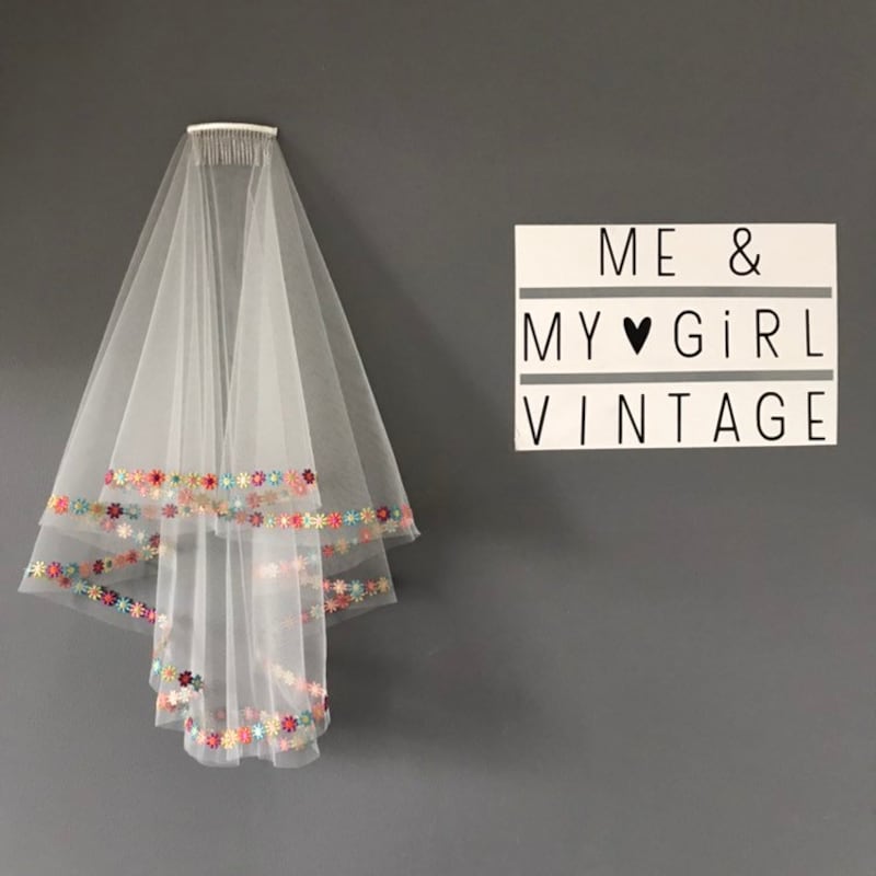 Colored Veils - Etsy