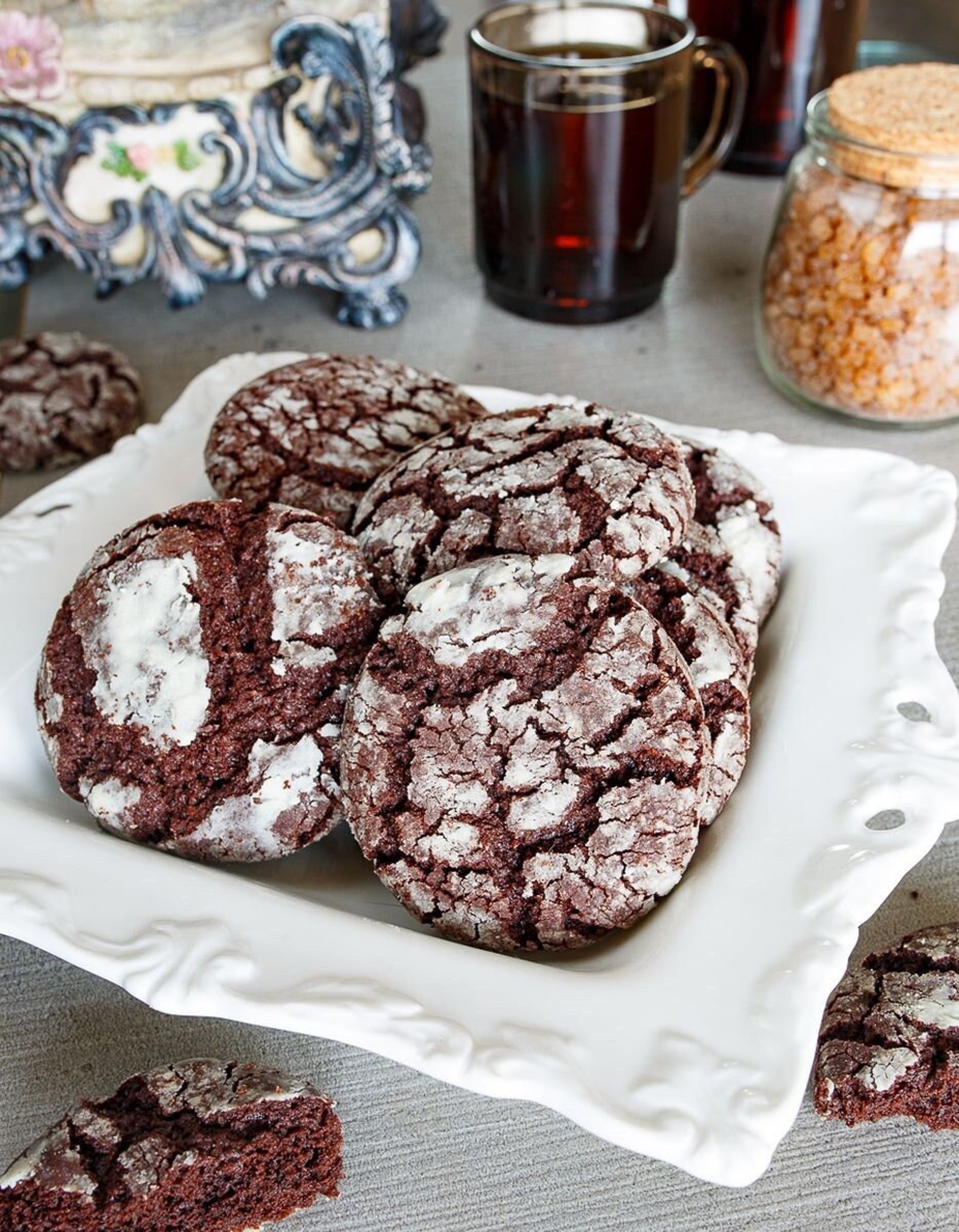 BEST RECIPE for Cracked Cookies, Chocolate Cookies, Coffee Cookies ...