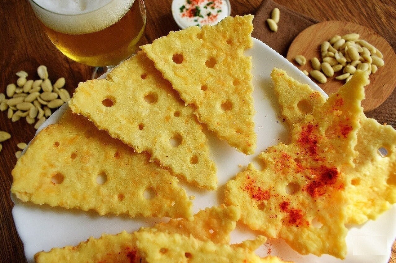 Beer Snack Cheese Crackers Recipe, Snack Recipe, Digital Download ...