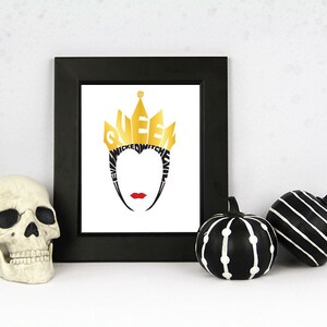 Evil Queen Word Art - Etsy