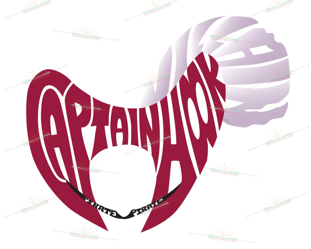 Captain Hook Word Art - Etsy