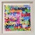Shalom Graffiti Framed Jewish Art, Modern Judaica, Jewish Gift, Framed ...