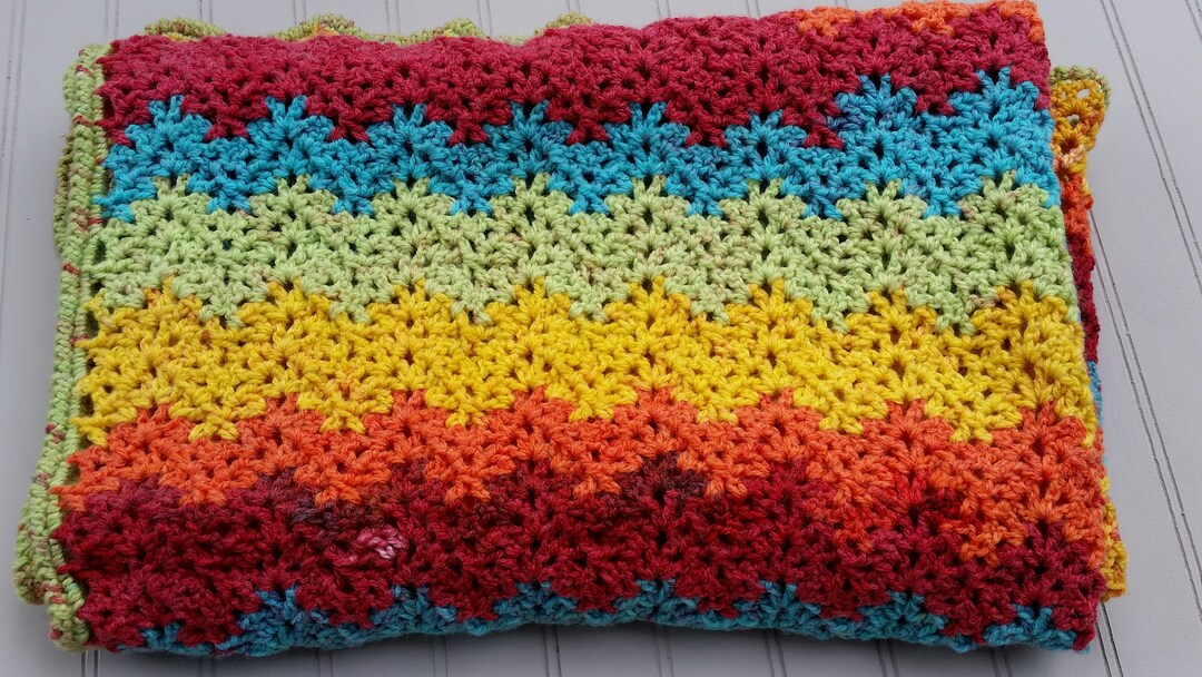 Rainbow Sprinkles Blanket - Etsy