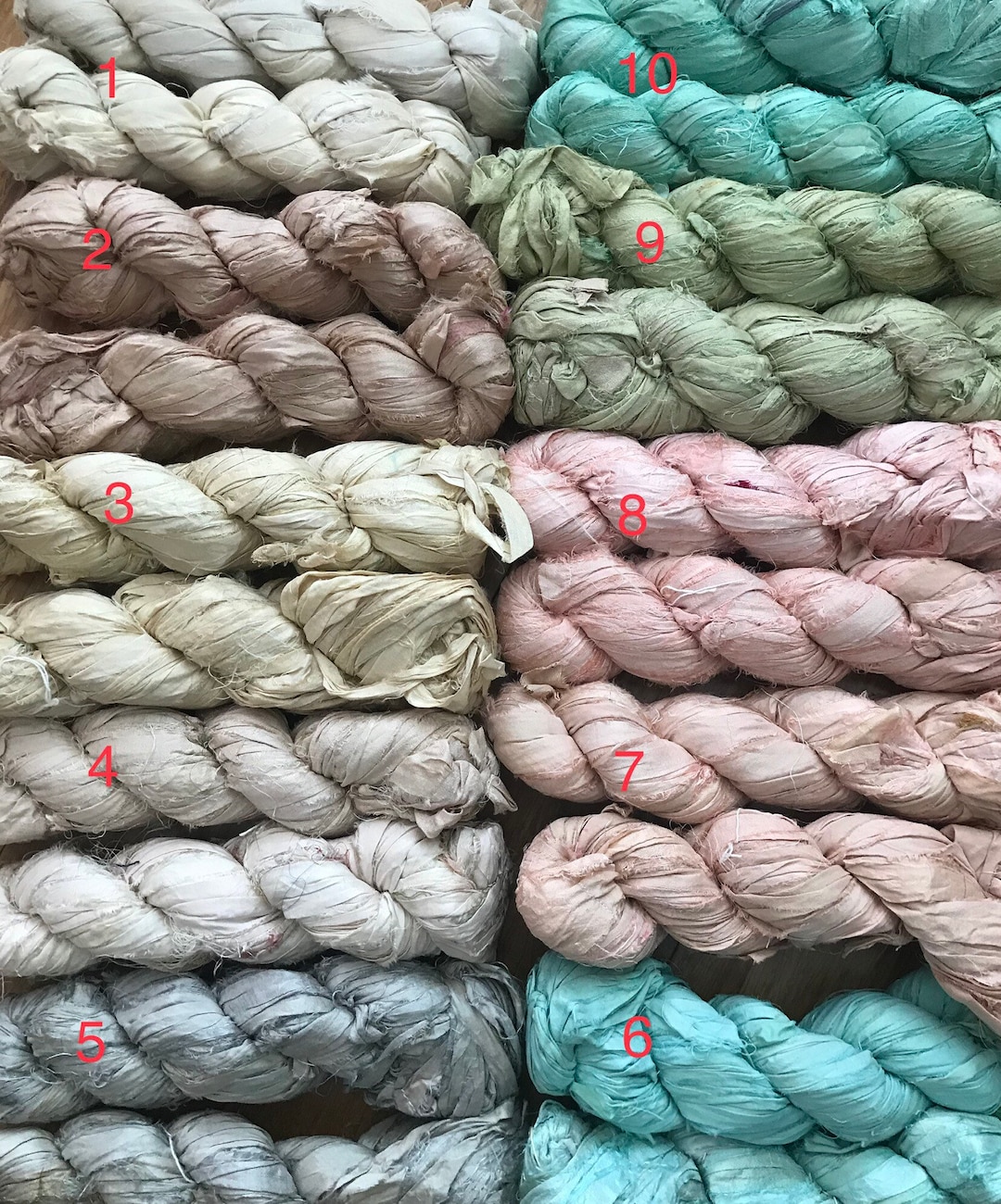 Sari Silk Ribbon, 100g, Macrame, Weaving, Fibre Art, Recycled - Etsy