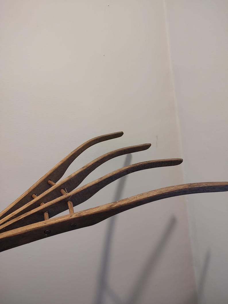 Antique Hay Rake Handmade Amish Hay Rake Child Size Hay Rake Primitive ...