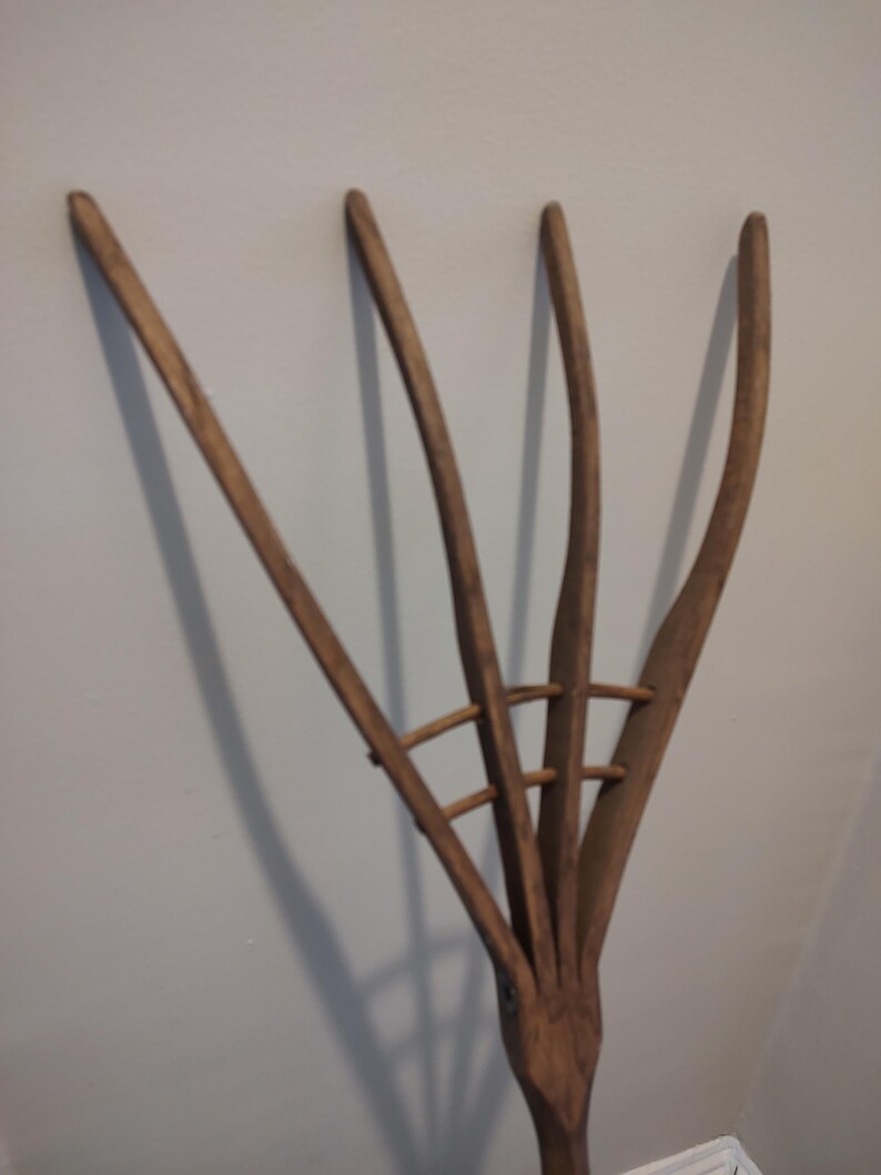 Antique Hay Rake Handmade Amish Hay Rake Child Size Hay Rake Primitive ...