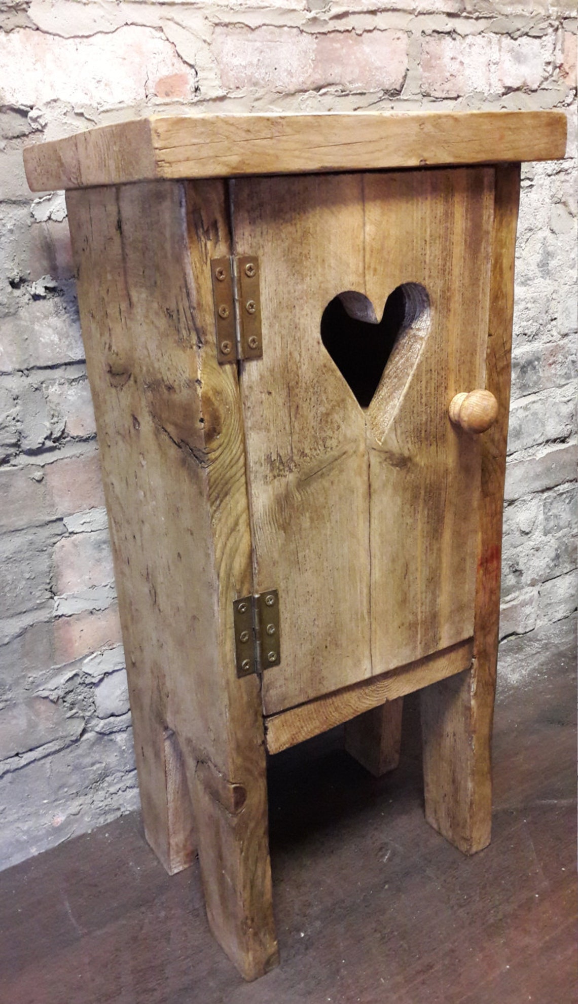 Handmade Bedside Table Side Table Nightstand Reclaimed Wood - Etsy UK