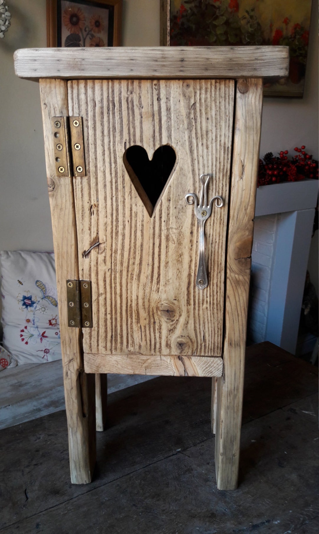 Handmade Wooden Pot Plant Stand, Side Table, Bedside Table Scaffold ...