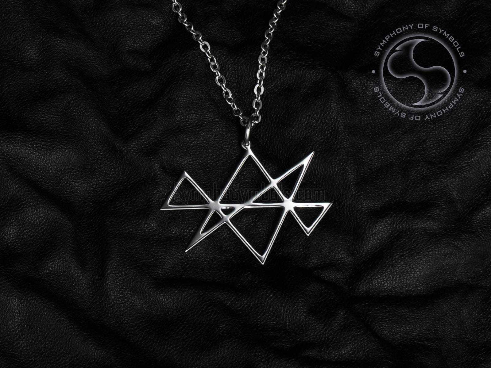 Midas Star Pendant Reiki Symbol Stainless Steel Jewelry | Etsy