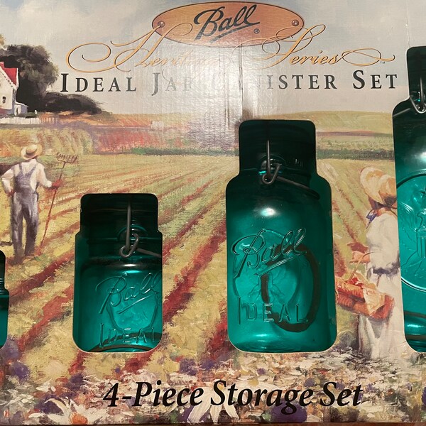 Ball Jar Canister Set - Etsy