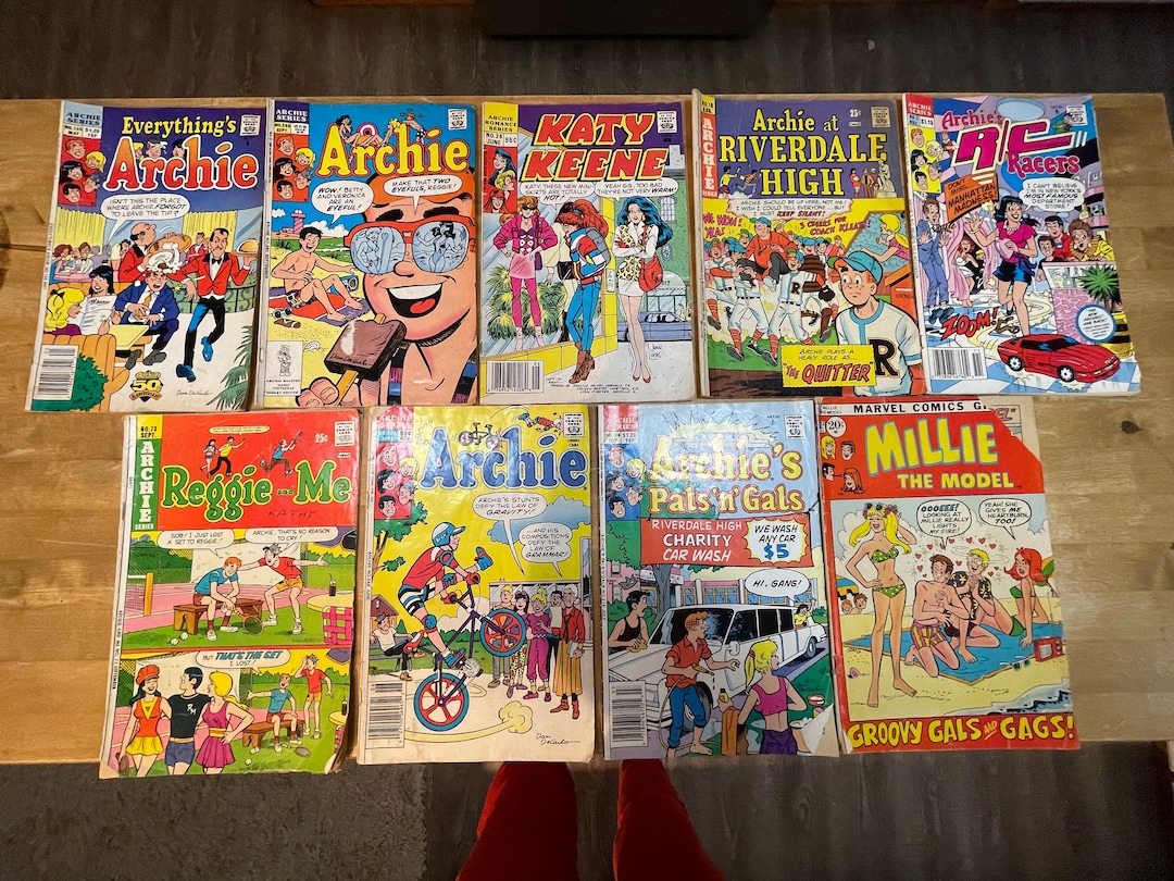 Comic Book Classics! - Archie and the Gang - 70s / 80s - Archie Romance ...