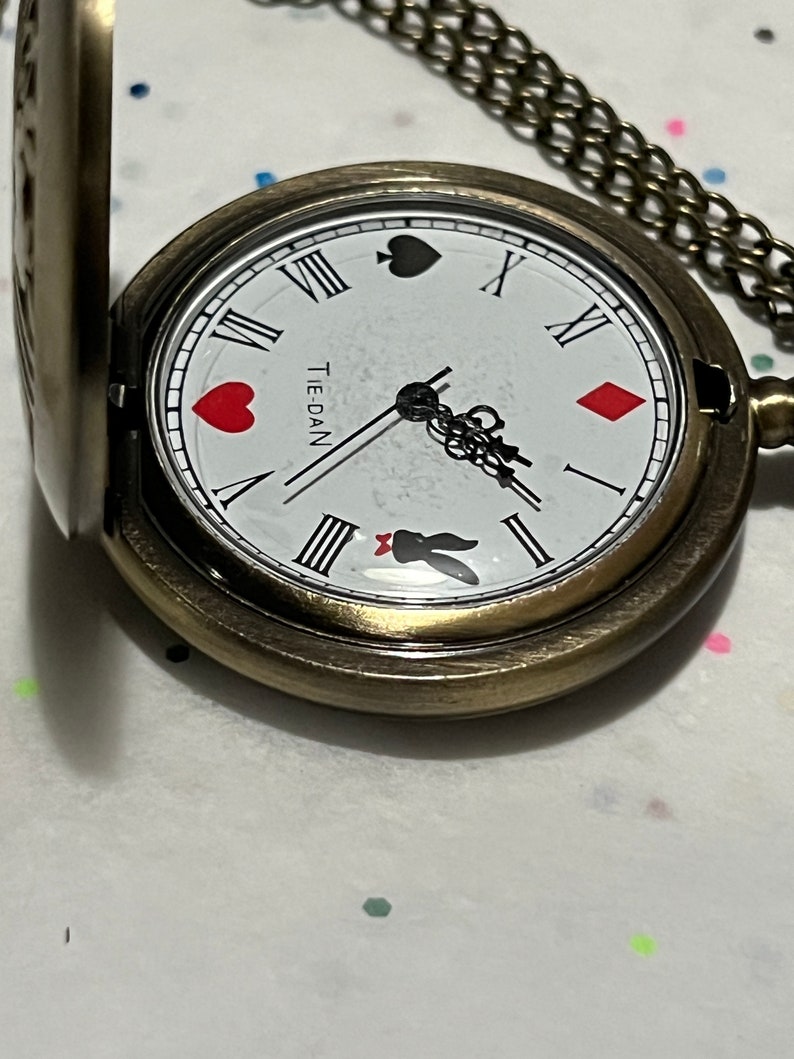 Steampunk Pocket Watch on Chain Brass Retro - Etsy