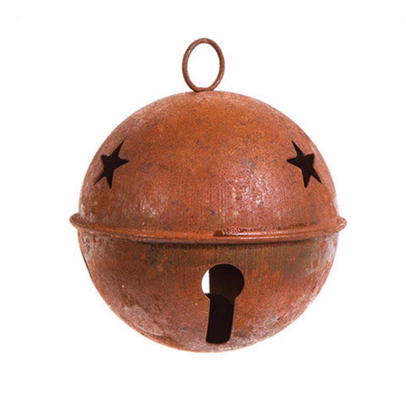 Rustic Bell With Star Cutouts 80mm metal 1 Piece Holiday - Etsy