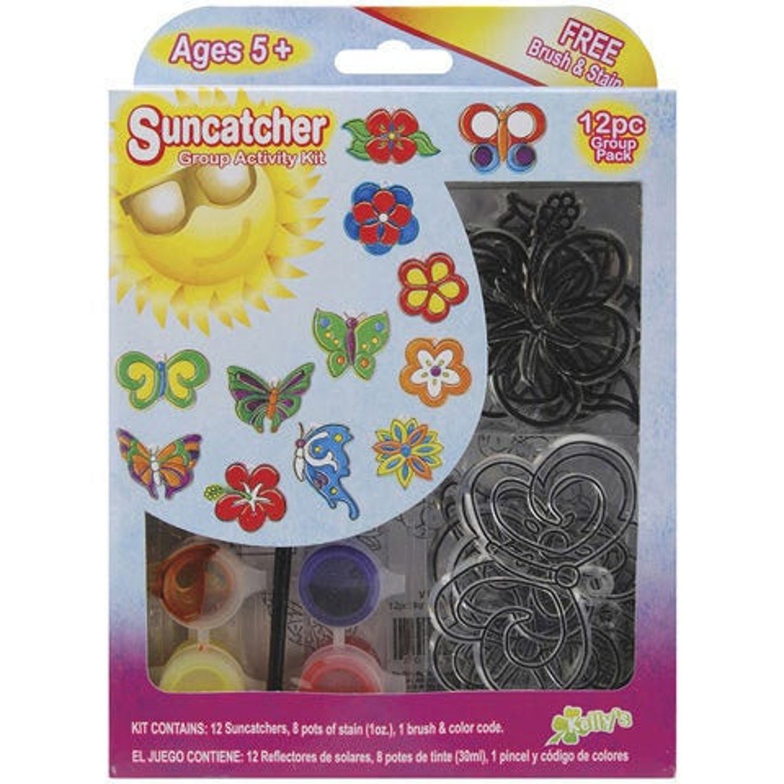 Suncatcher Craft Kit Butterfly Suncatchers Group Craft - Etsy