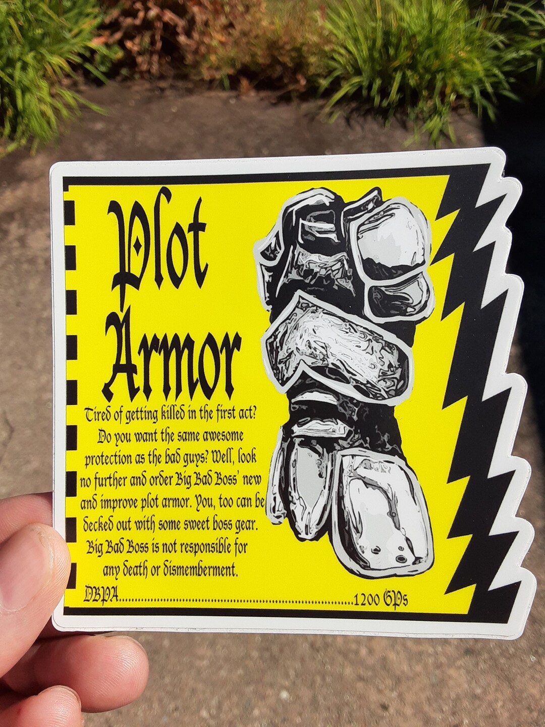Plot Armor - Etsy