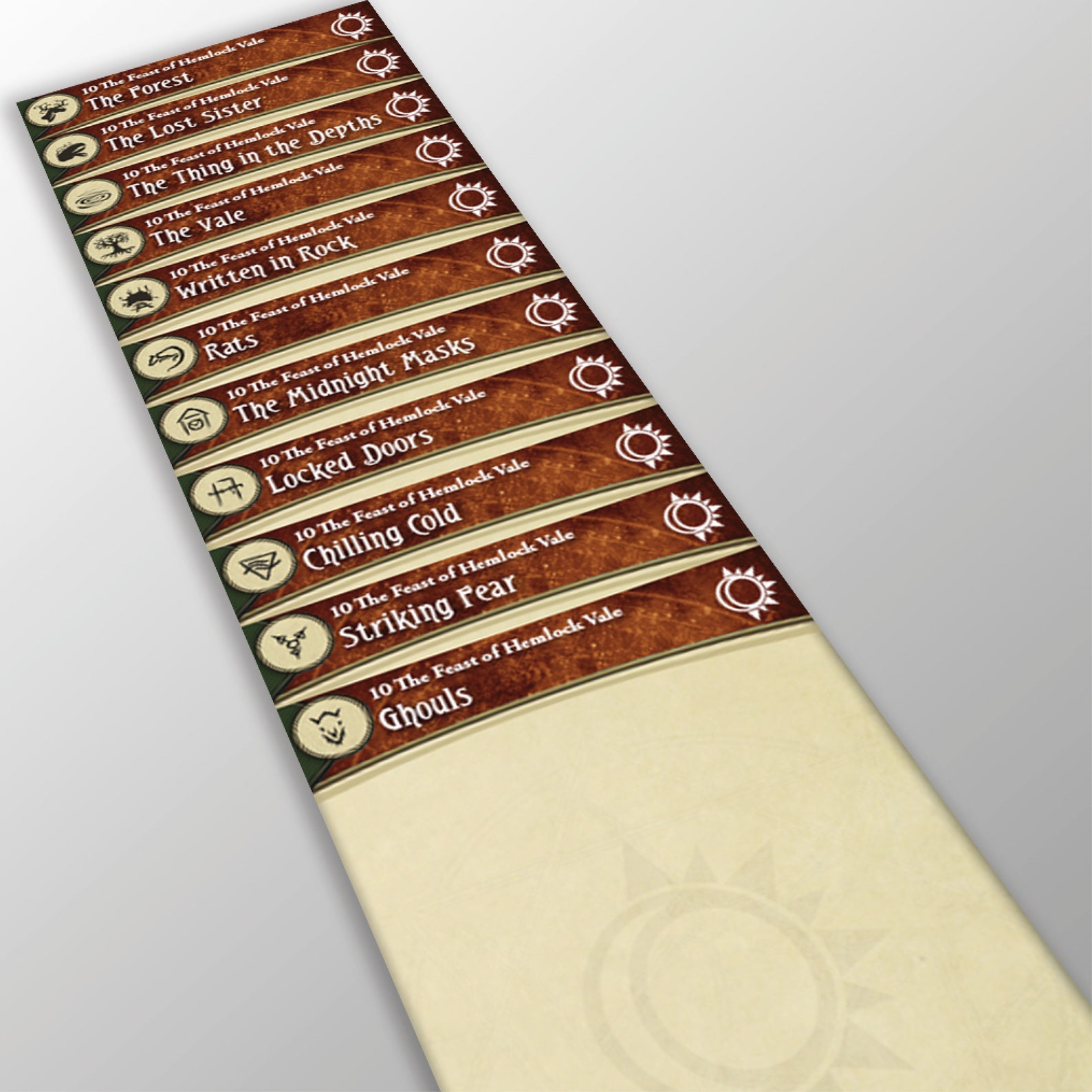 The Feast of Hemlock Vale Arkham Horror LCG Deck Box Dividers - Etsy