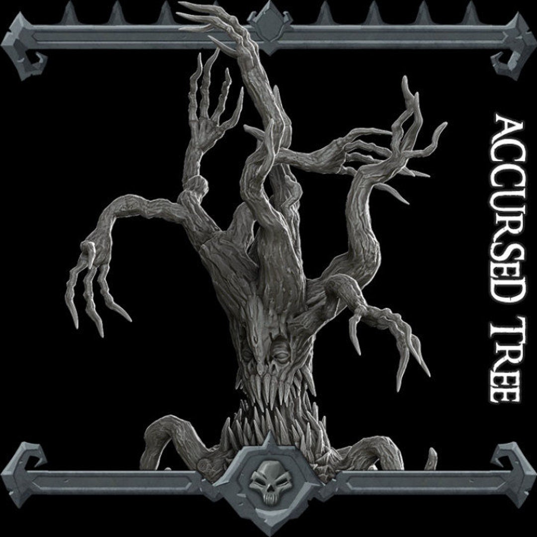 ACCURSED TREE - Miniature | Dungeons and Dragons | Pathfinder | War ...