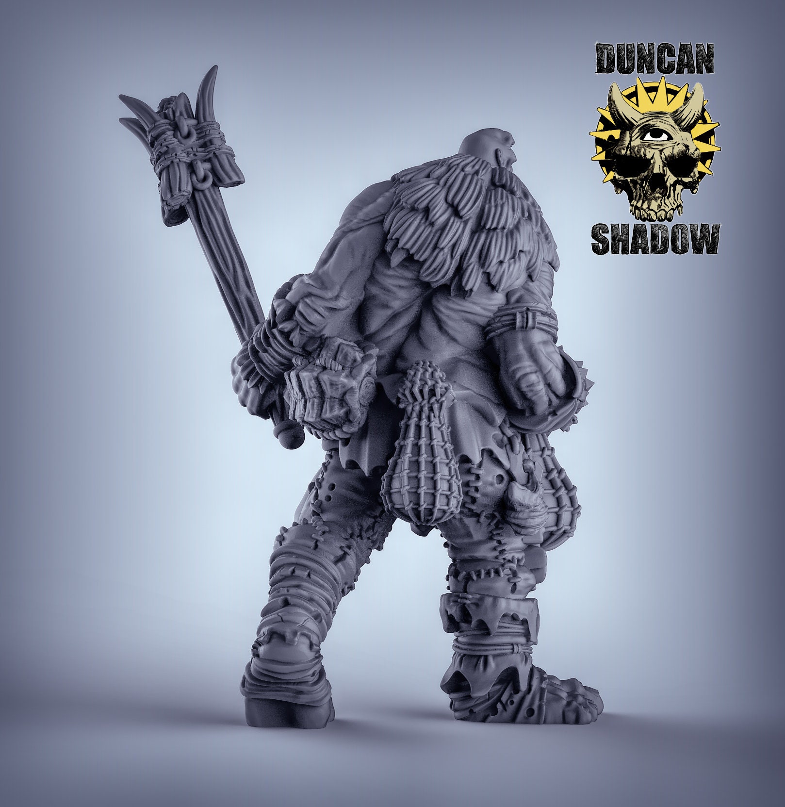 Titan With Club | Resin Miniature| Dungeons and Dragons | Tabletop ...