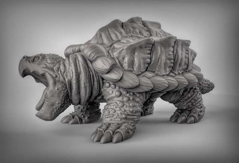 Giant Snapping Turtles Resin Miniatures | Dnd, RPG Tabletop Gaming - Etsy